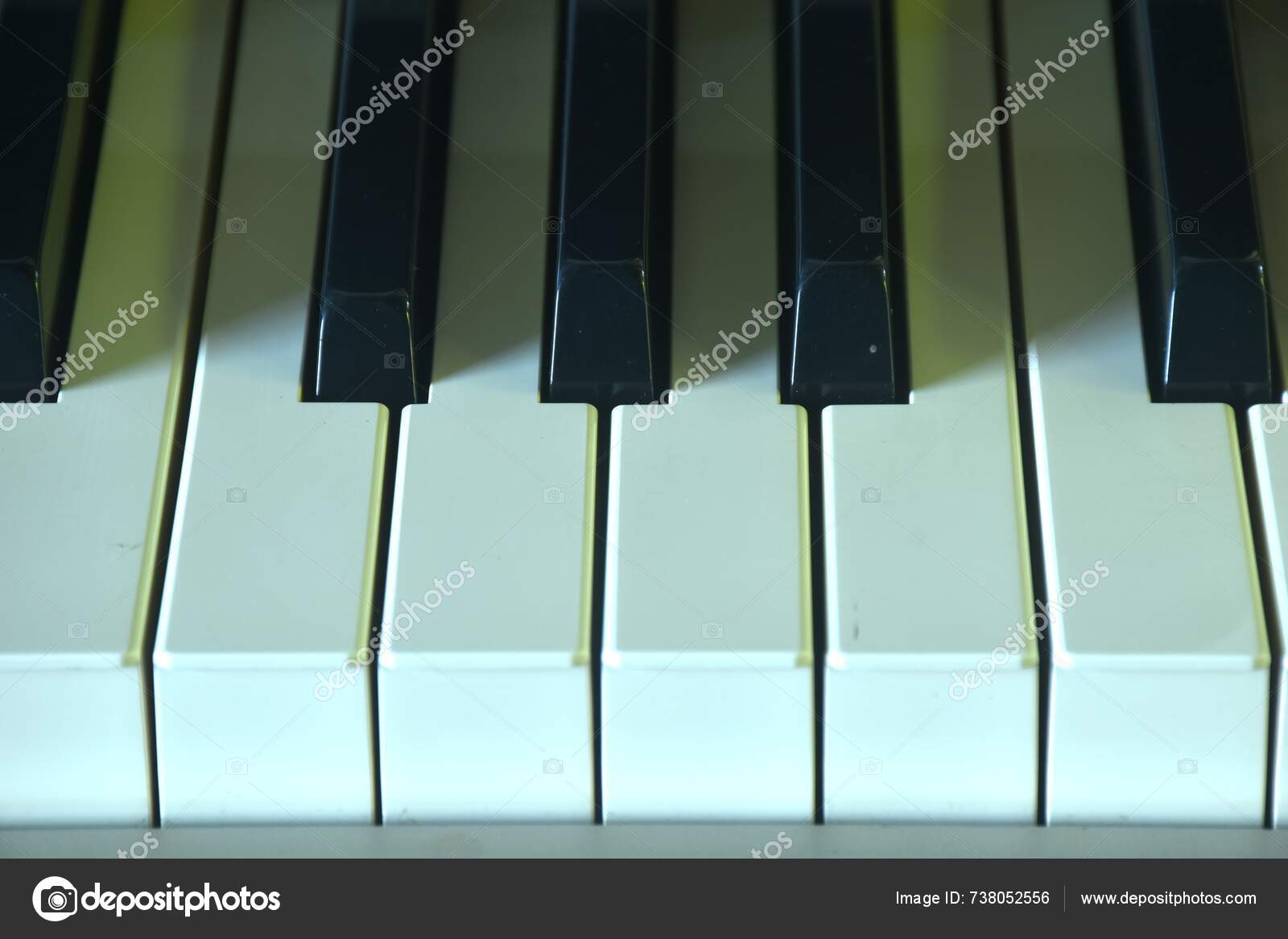 Piano Keyboard House Shadow Background Texture — Stock Photo ...