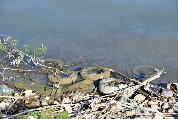 River trash Stock Photos, Royalty Free River trash Images | Depositphotos