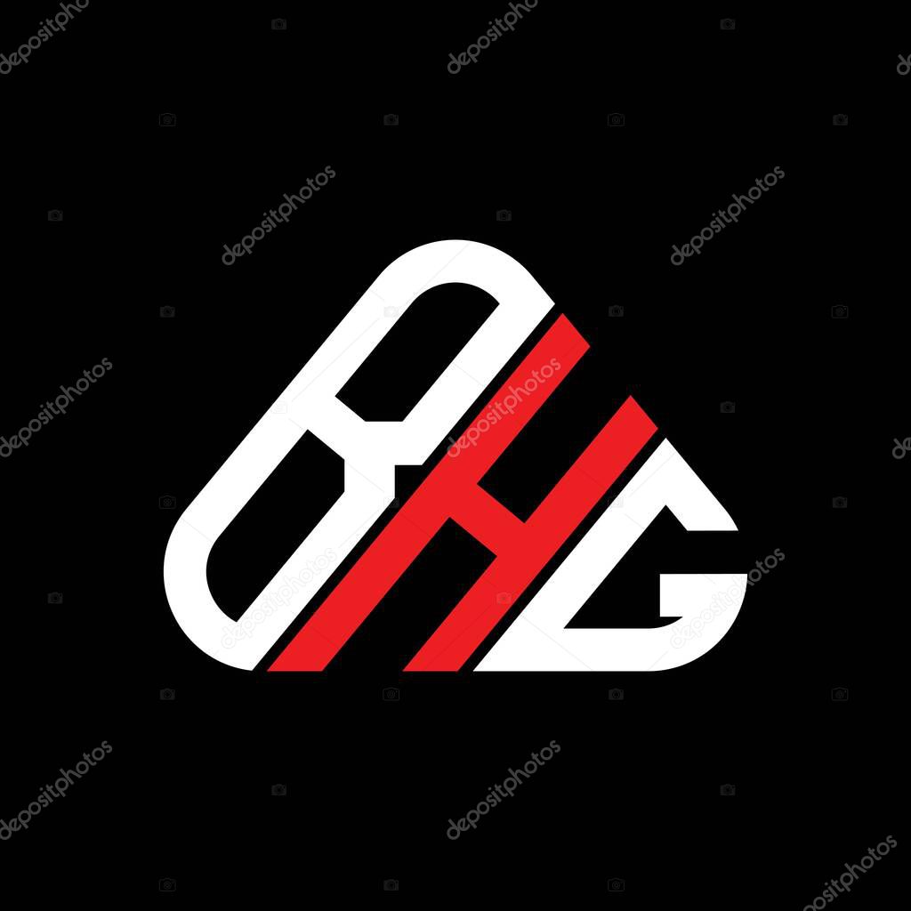 Dise o creativo del logotipo de la letra BHG con gr fico vectorial, logotipo BHG simple y ...