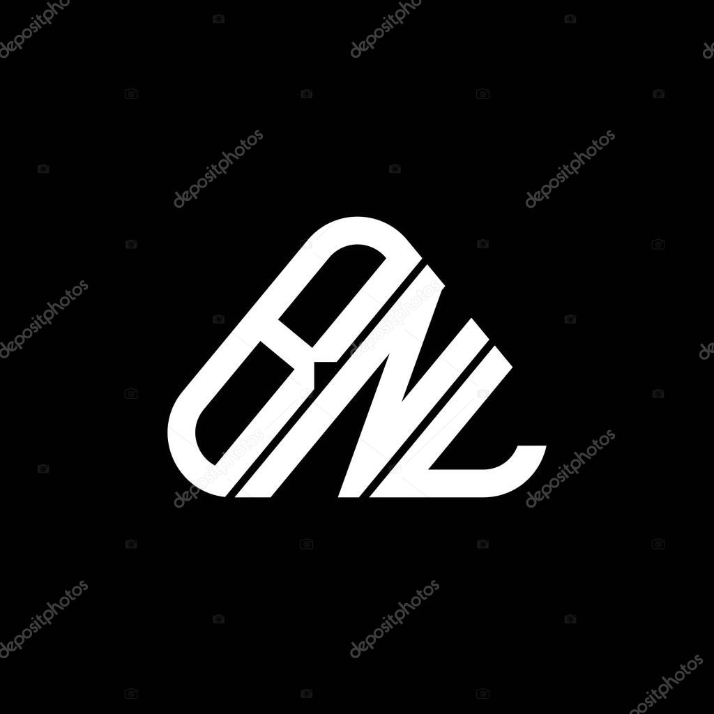 Dise o creativo del logotipo de la letra de BNL con gr fico vectorial, logotipo simple y moderno ...