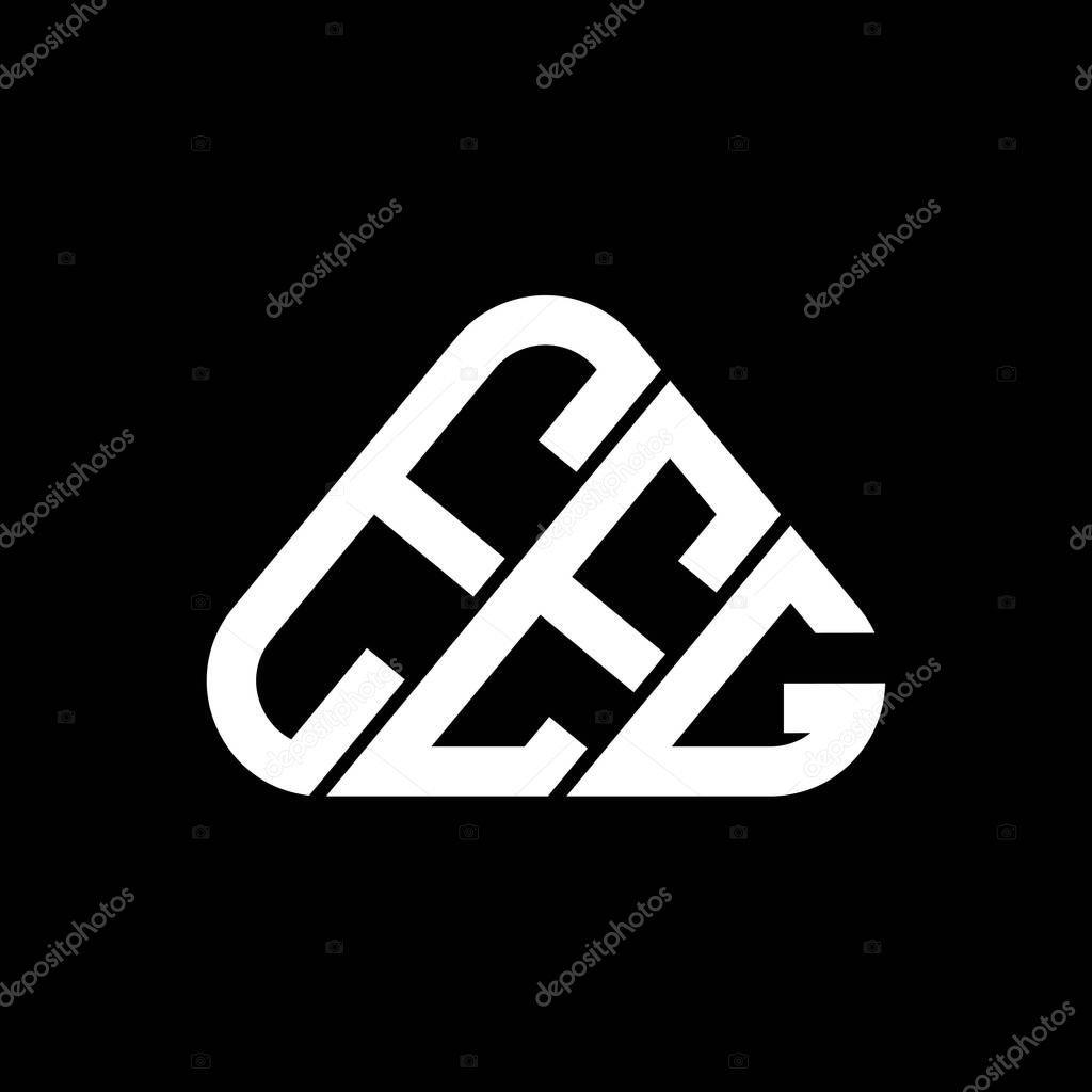 Dise o creativo del logotipo de la letra EEG con gr fico vectorial, logotipo simple y moderno ...