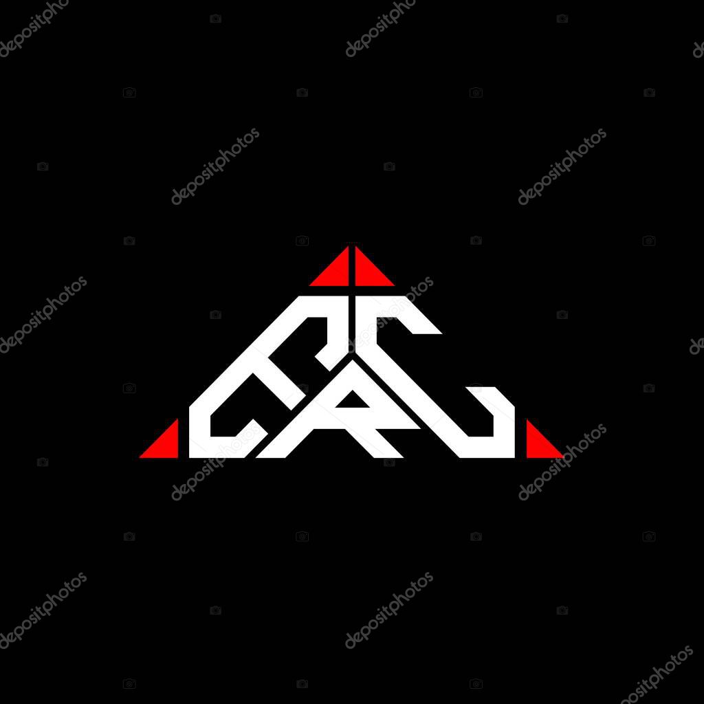 Diseño creativo del logotipo de la letra de ERC con gráfico vectorial ...