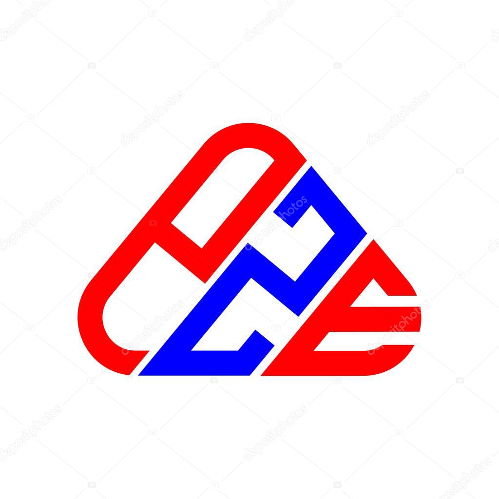 Dise o creativo del logotipo de la letra de P Z E con gr fico vectorial, logotipo simple y ...