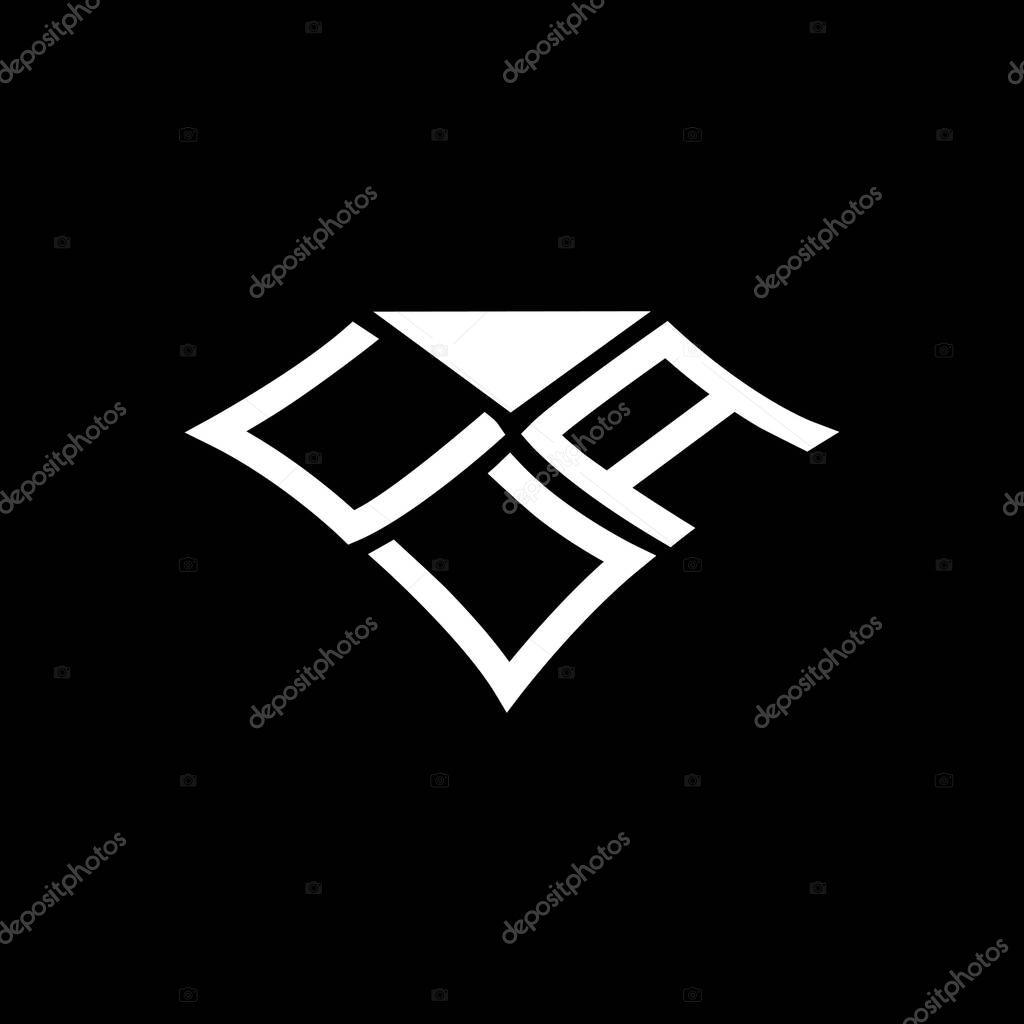 CUA letra logo diseño creativo con gráfico vectorial, CUA logotipo ...