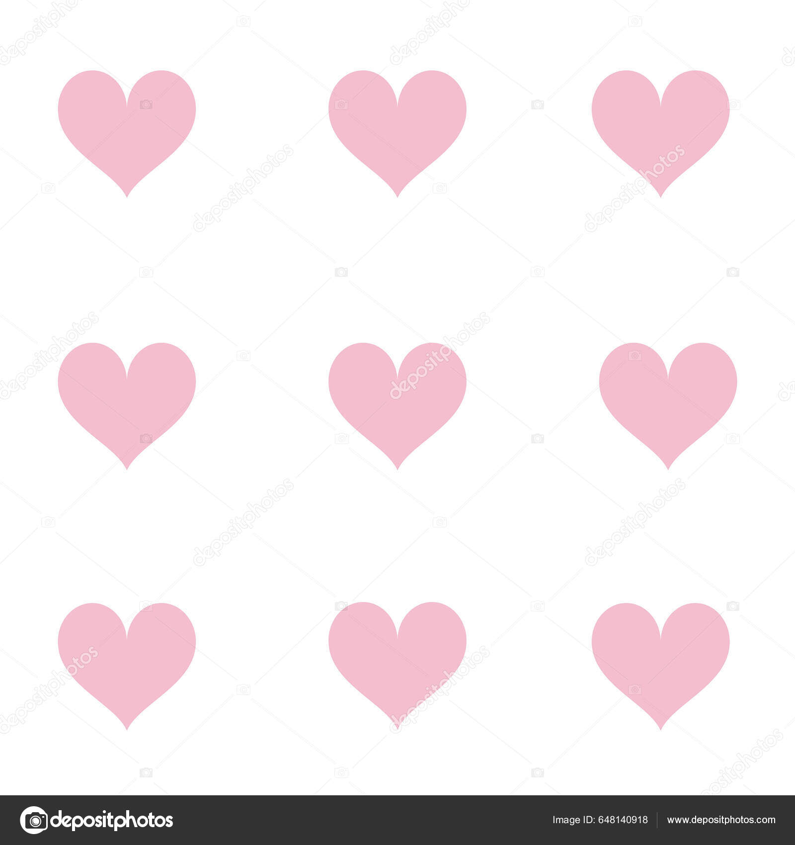 Corazones De Color Rosa Claro Corazón Rosa Claro PNG Imágenes Y