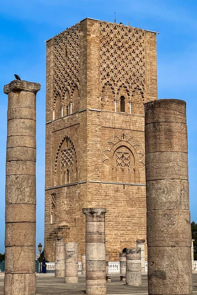 La Torre Hassan y las columnas en Rabat, Marruecos 2024