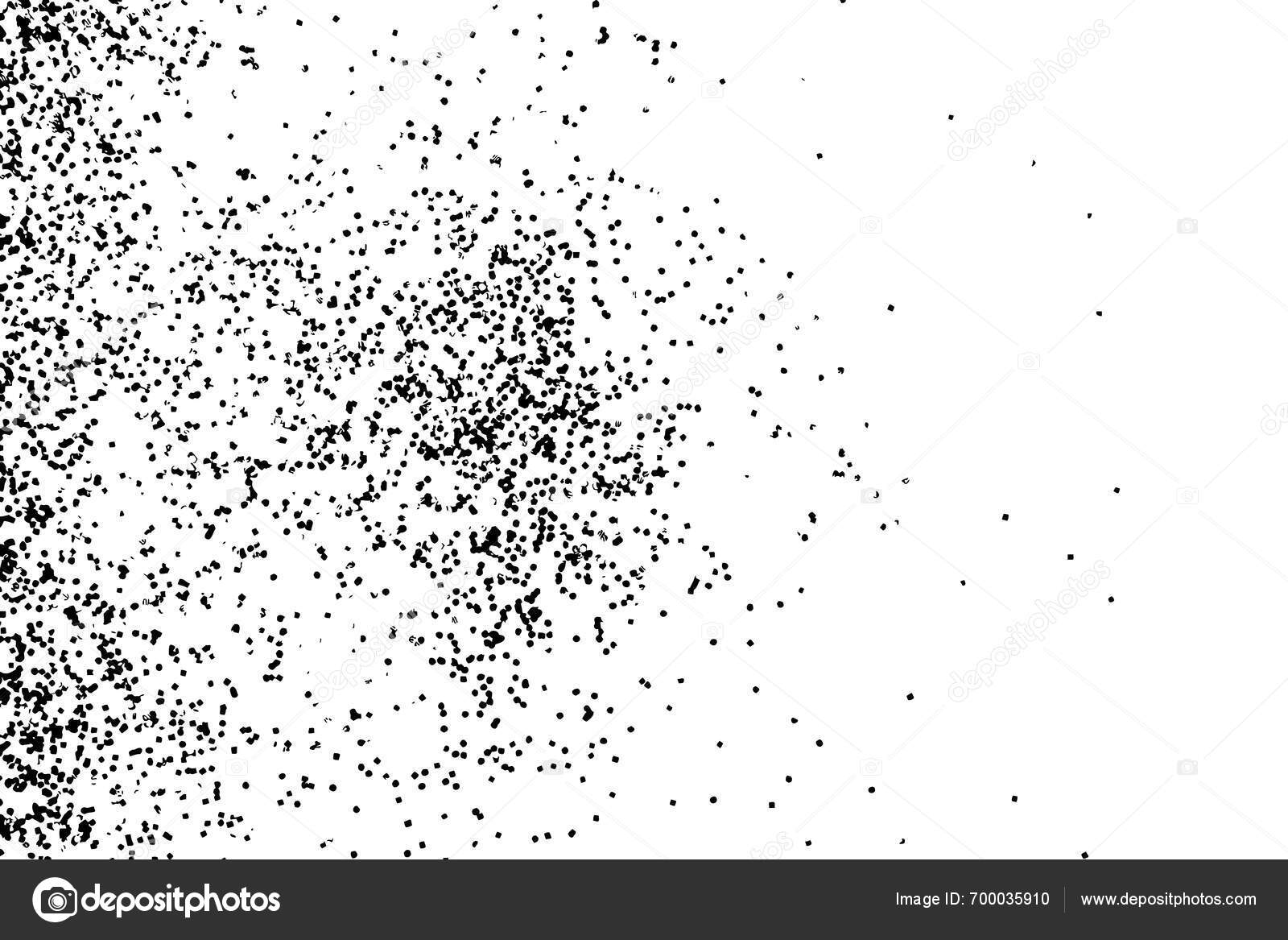 Templat Tekstur Kotor Hitam Dan Putih Debu Berantakan Menutupi Latar ...