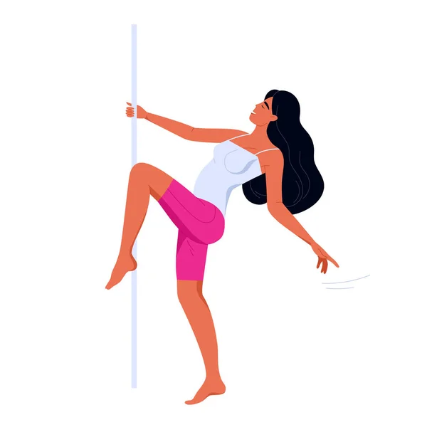 Peut pole dance imágenes de stock de arte vectorial | Depositphotos