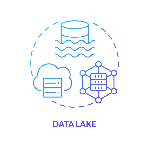 Data lake imágenes de stock de arte vectorial | Depositphotos