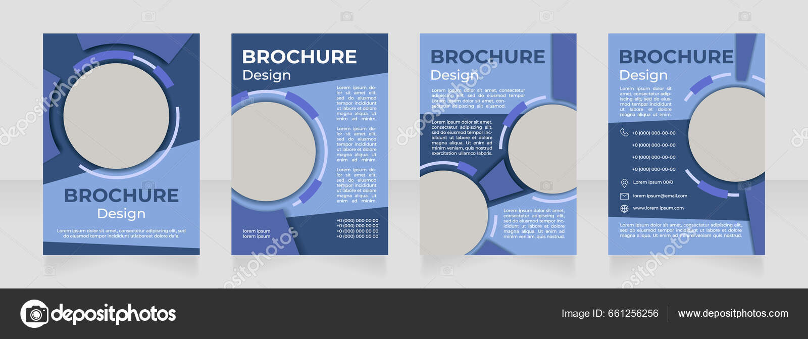 Blank Brochure Design Templates