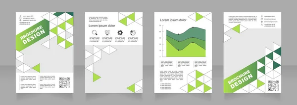 Statistics Brochure Template Layout Data Analysis Flyer Booklet Leaflet Print Stock Vector by ...