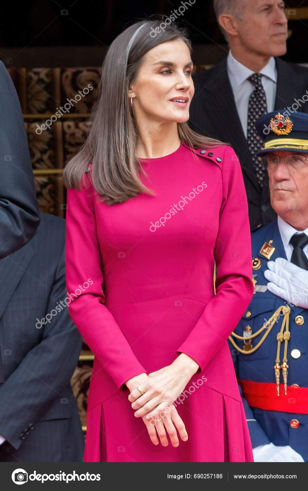 Madrid Spain November 2023 Opening Legislature Pedro Sanchez Congress ...