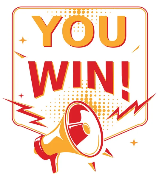 Happy Hour Advertising Sign Megaphone Stock Vector by ©alex_scholar ...