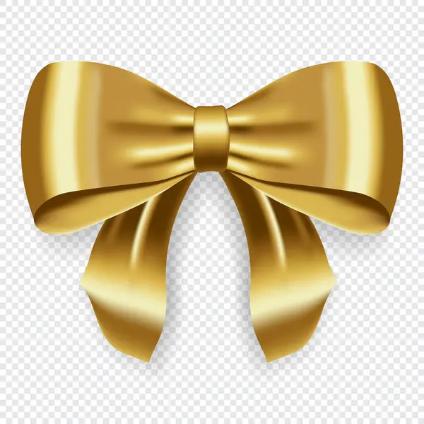 Gold bow Vector Images | Depositphotos