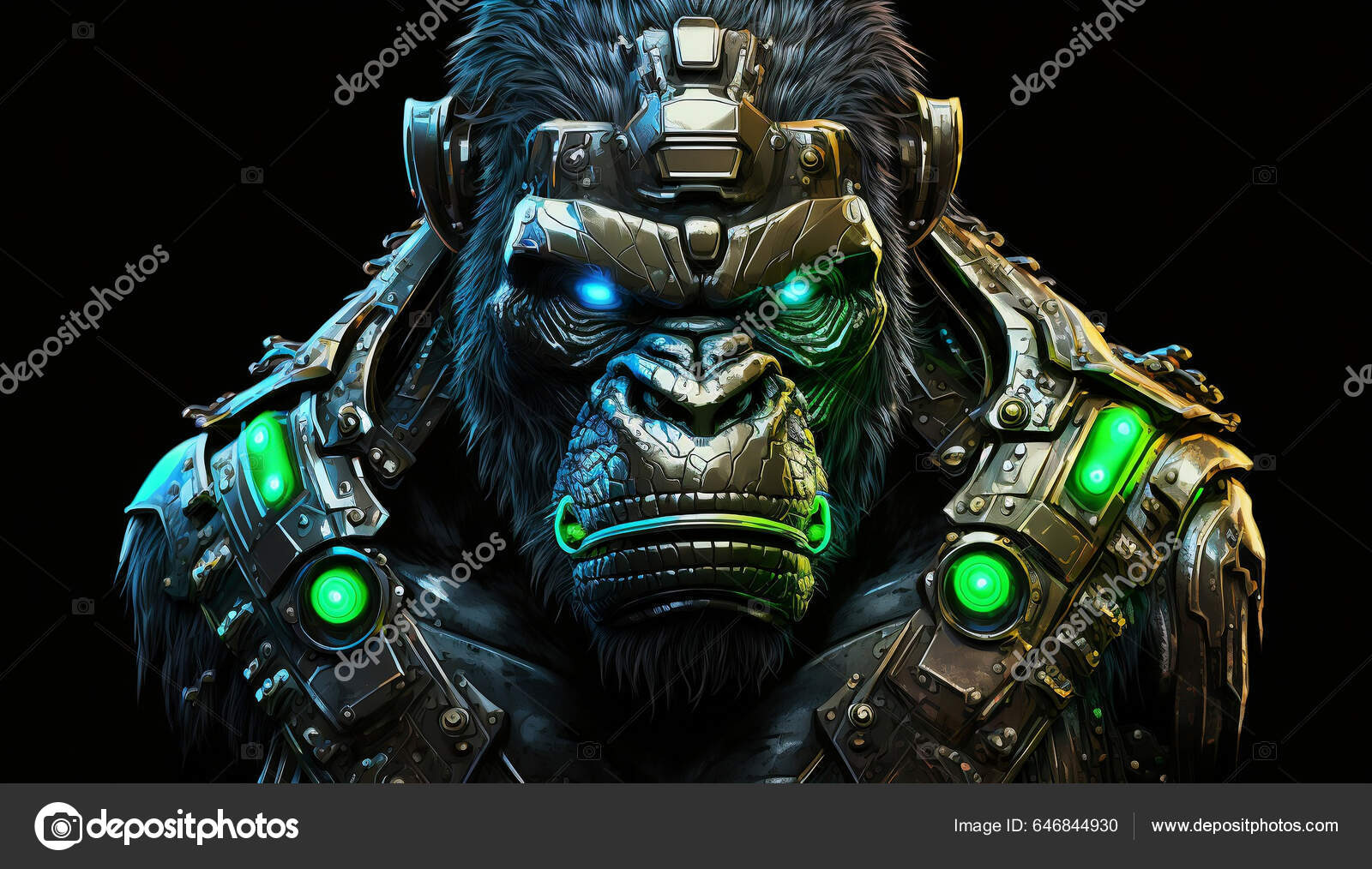 Cyborg Gorilla