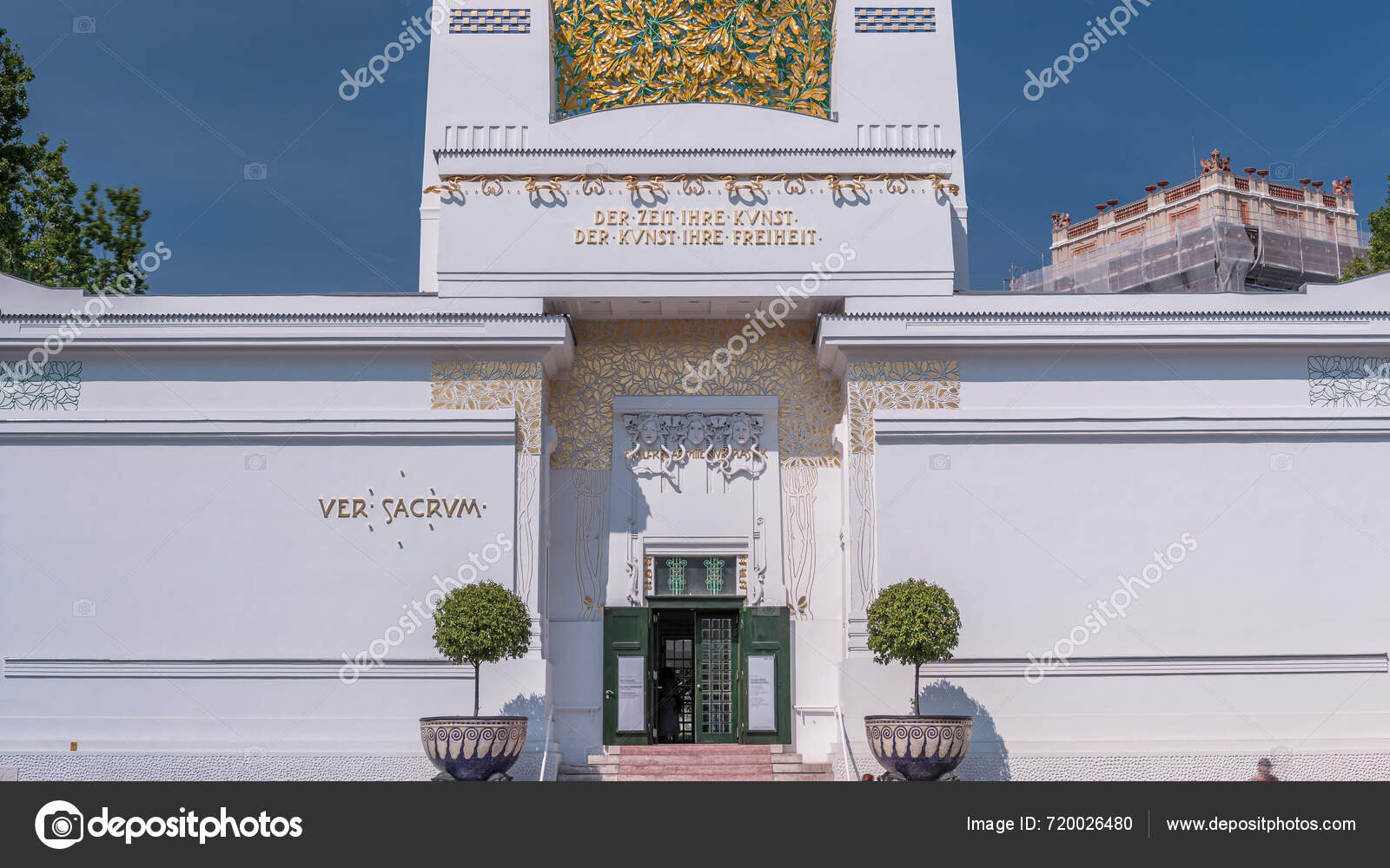 Secession Building Timelapse Wiener Secessionsgebaude Exhibition Hall ...