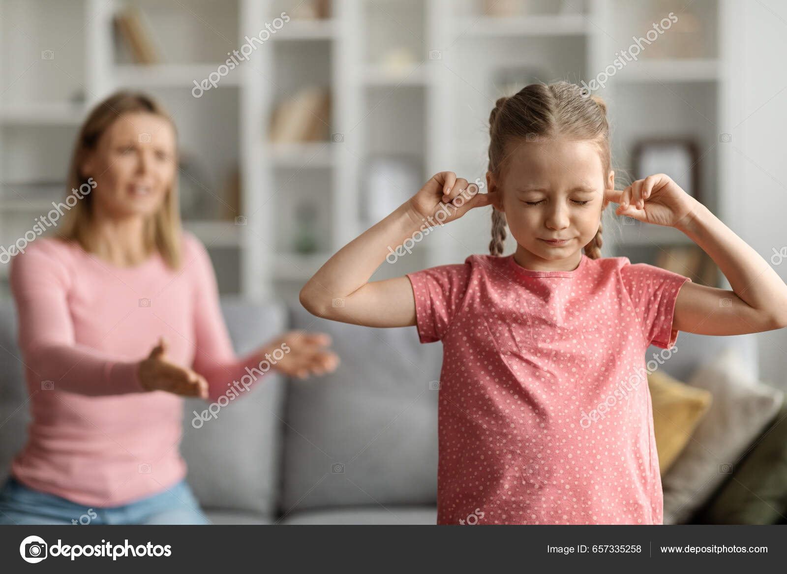 Little Girls Arguing
