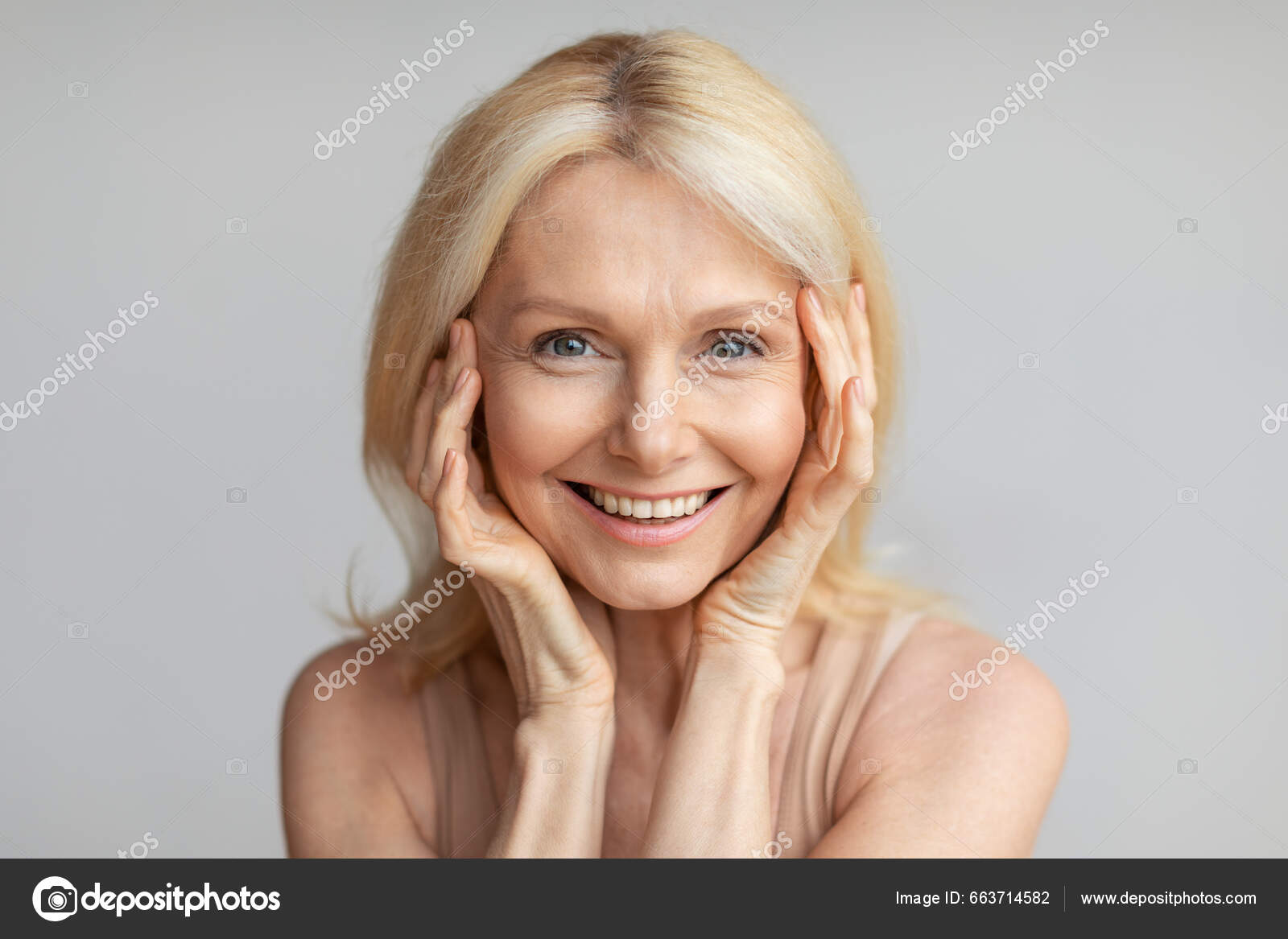 Women Touching Their Self