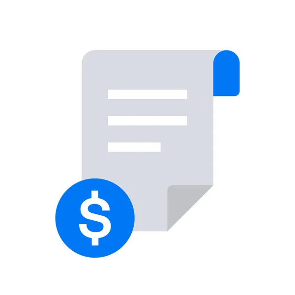 Invoice Icon Bill Paid Symbol Tax Form Outline Icon Paper Stock Vector ... Invoice Icon Bill Paid Symbol Tax Form Outline Icon Paper Stock Vector ...