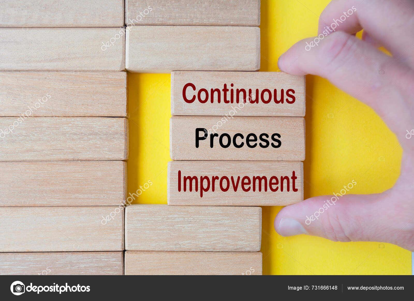 Hand Pulling Wooden Blocks Continuous Process Improvement Text Business ... Hand Pulling Wooden Blocks Continuous Process Improvement Text Business ...