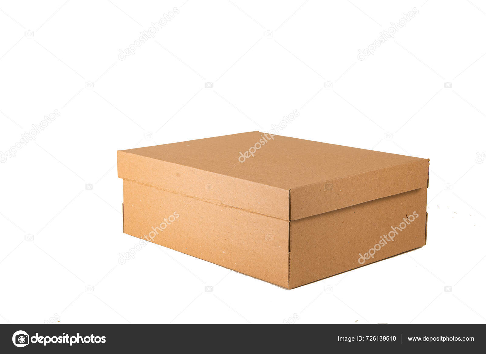 Cardboard Box White Background — Stock Photo © EvaSV19 #726139510
