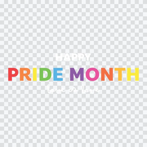 Pride Month June Lgbtq Symbols Pride Flag Rainbow Colors Human Stock Vector by ©nutcoffeestory ...