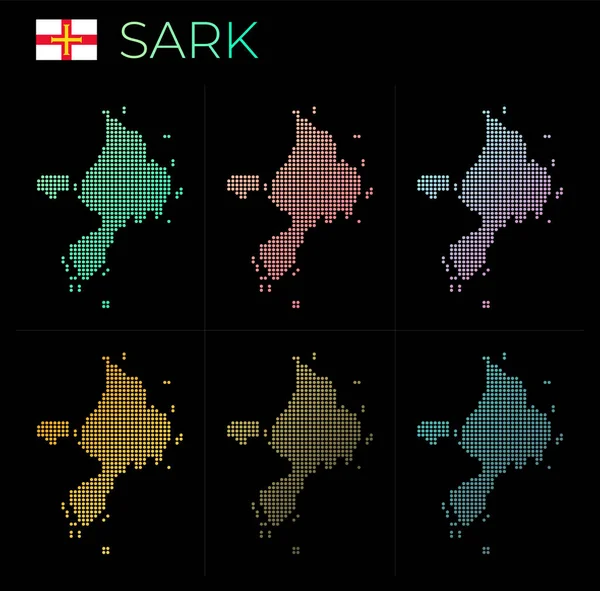 Sark map Vector Art Stock Images | Depositphotos