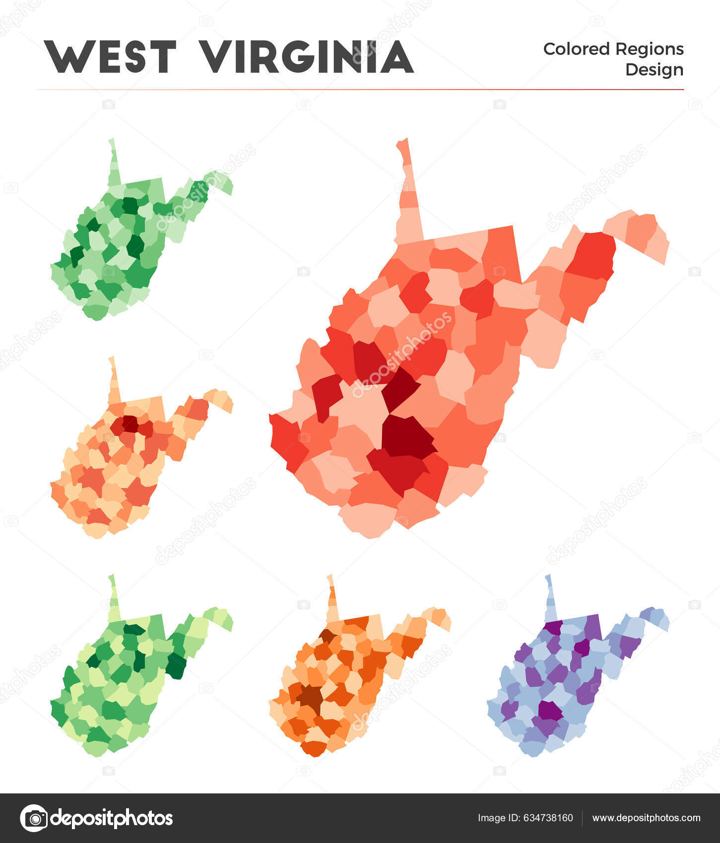 West Virginia Map Collection Borders West Virginia Your Infographic ...