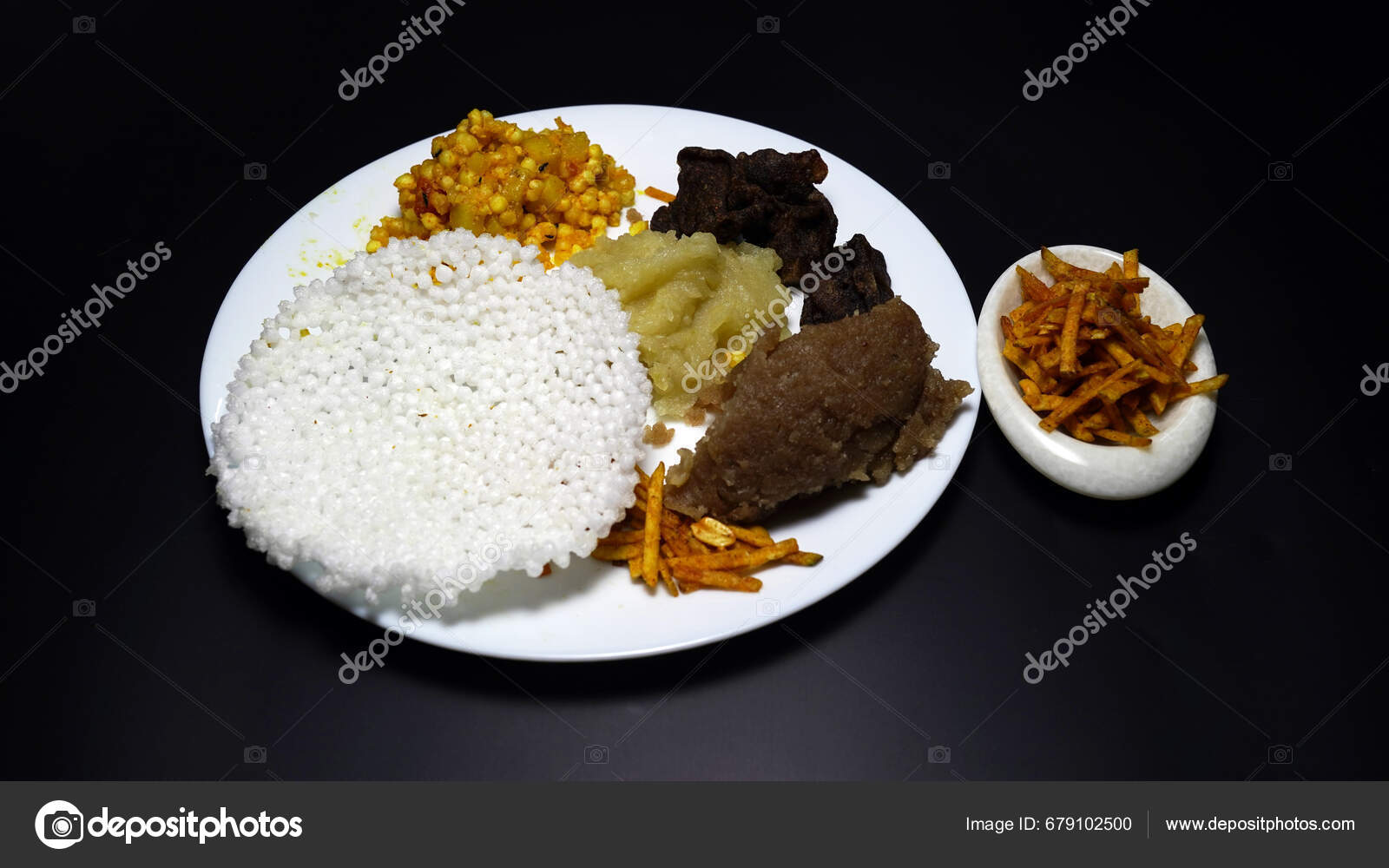 Navratri Upwas Thali Indiske Fastende Opskrifter Maha Shivratri Ekadasi ...