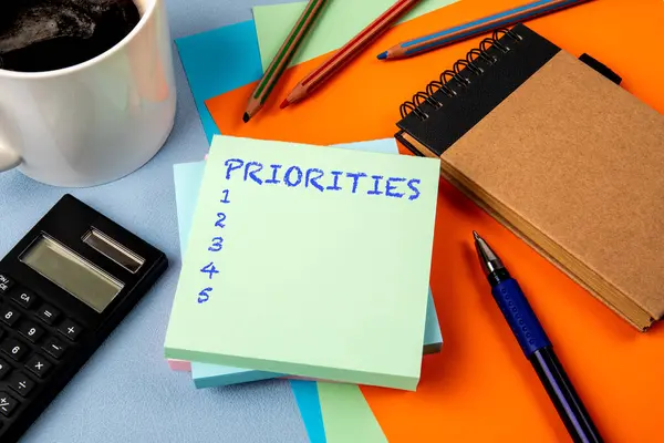 Priorities Stock Photos, Royalty Free Priorities Images | Depositphotos