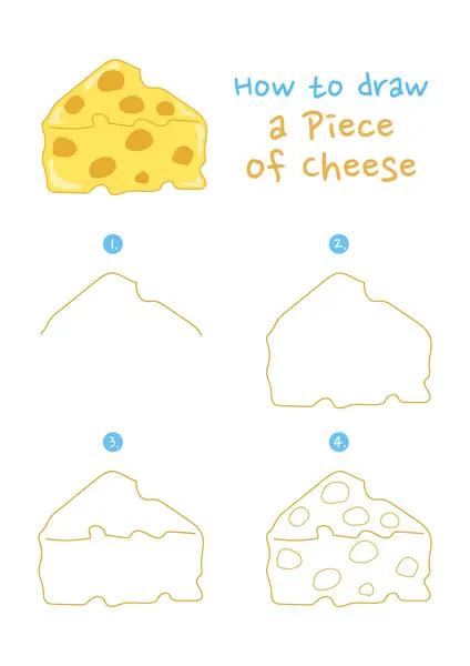 27,898,996 Cheese drawing Vector Images | Depositphotos