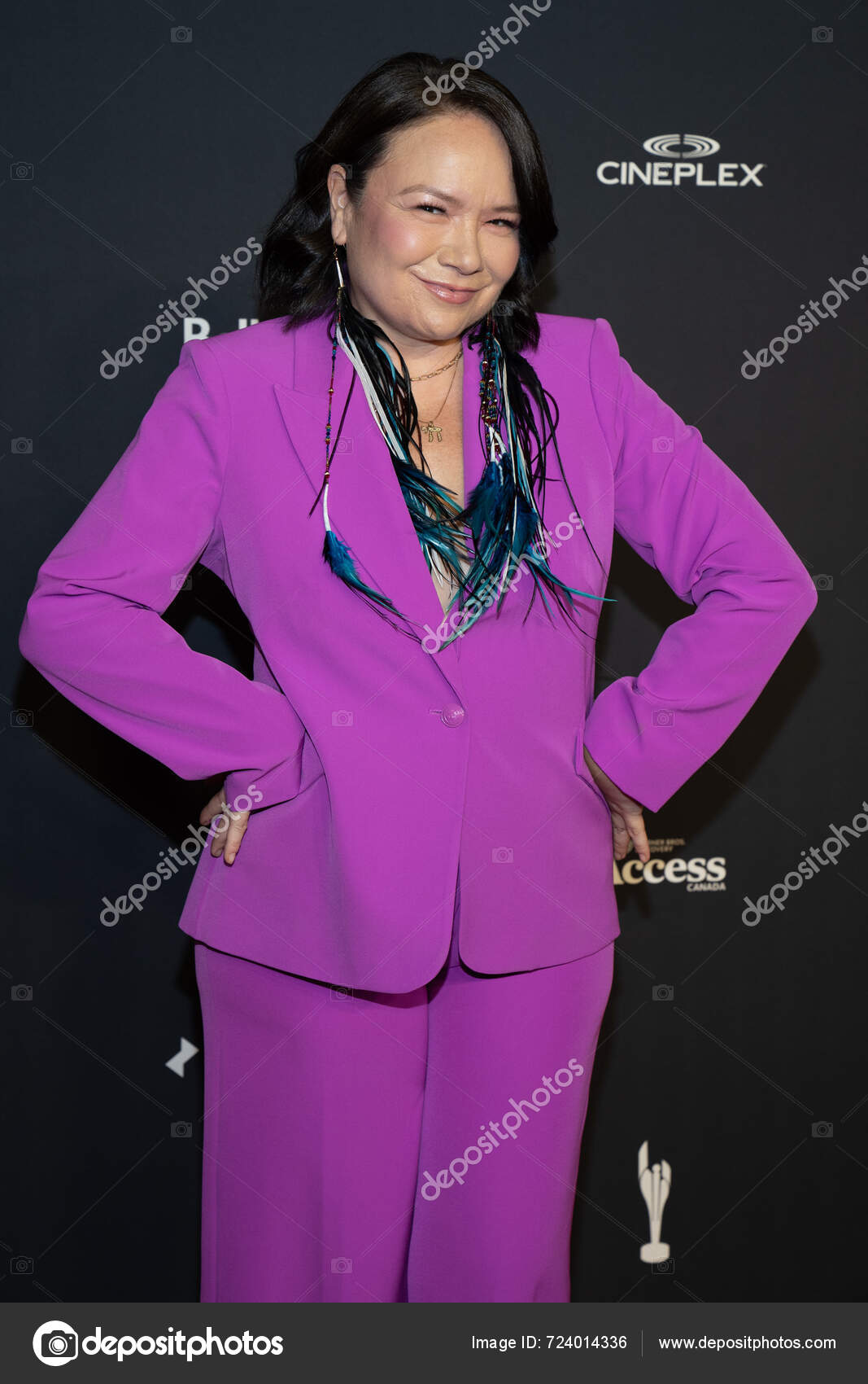 Jennifer Podemski Assiste Aux Prix Écrans Canadiens 2024 Cbc Broadcast ...