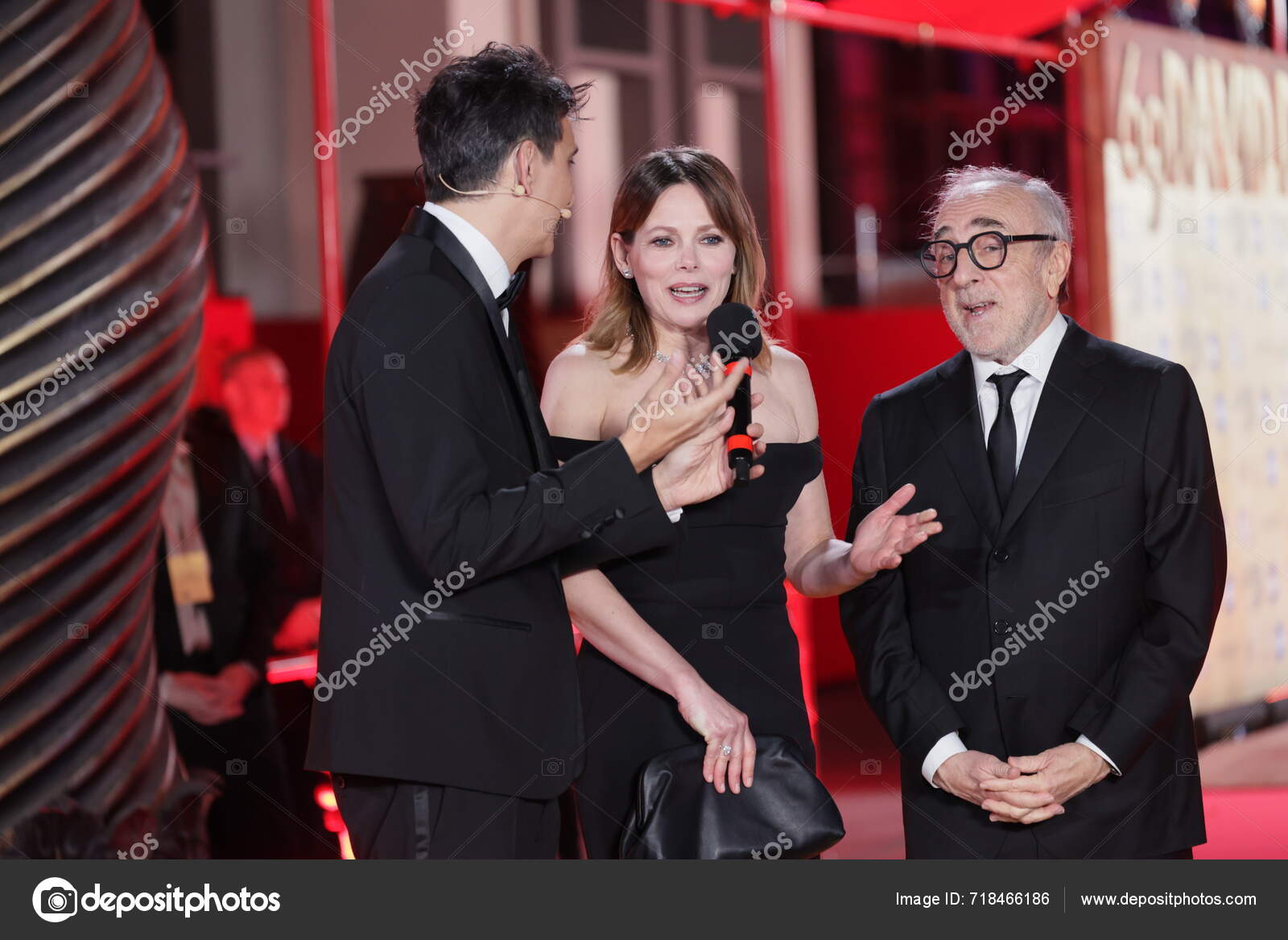 Roma Maggio 2024 Protagonisti Del Tappeto Rosso Della Cerimonia ...