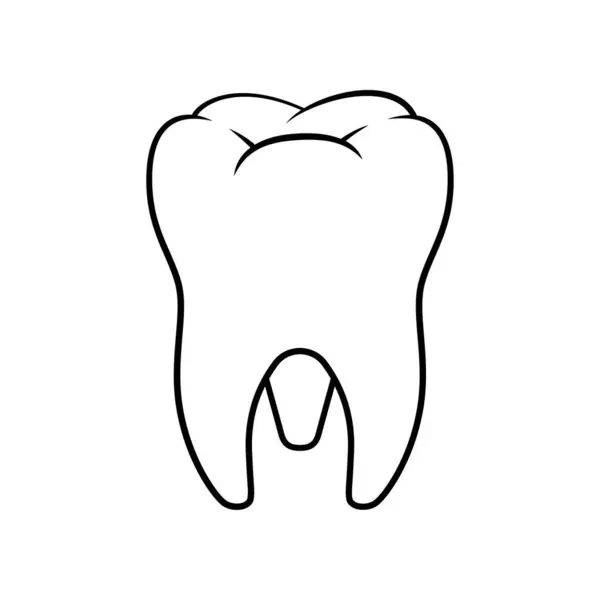 Tooth Cavity Vector Isolated White Background Stock Vector by ©Mamanz01 ...
