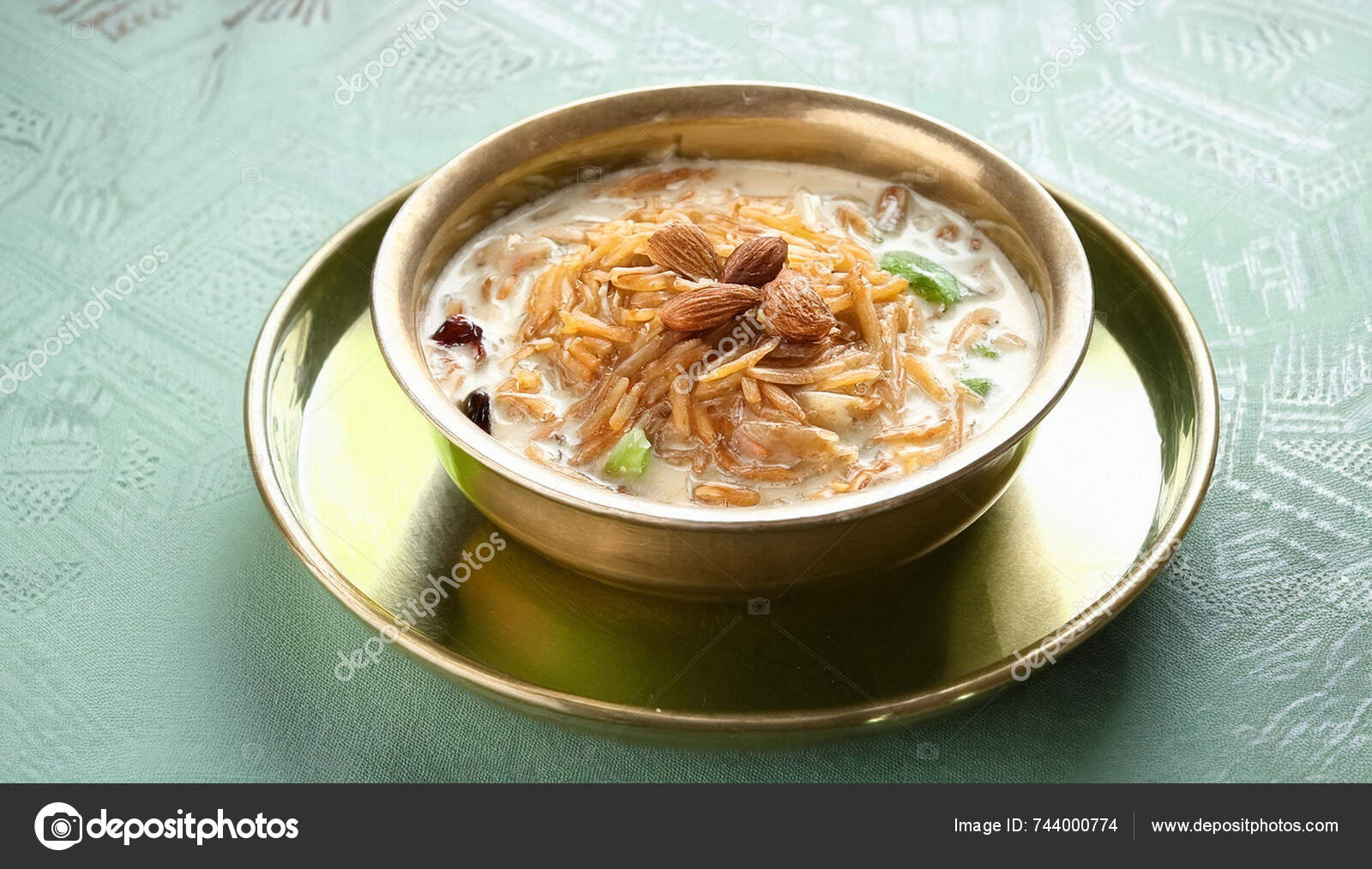 Sheer Khurma Sheer Khorma Festival Vermicelli Generated — Stock Photo ...