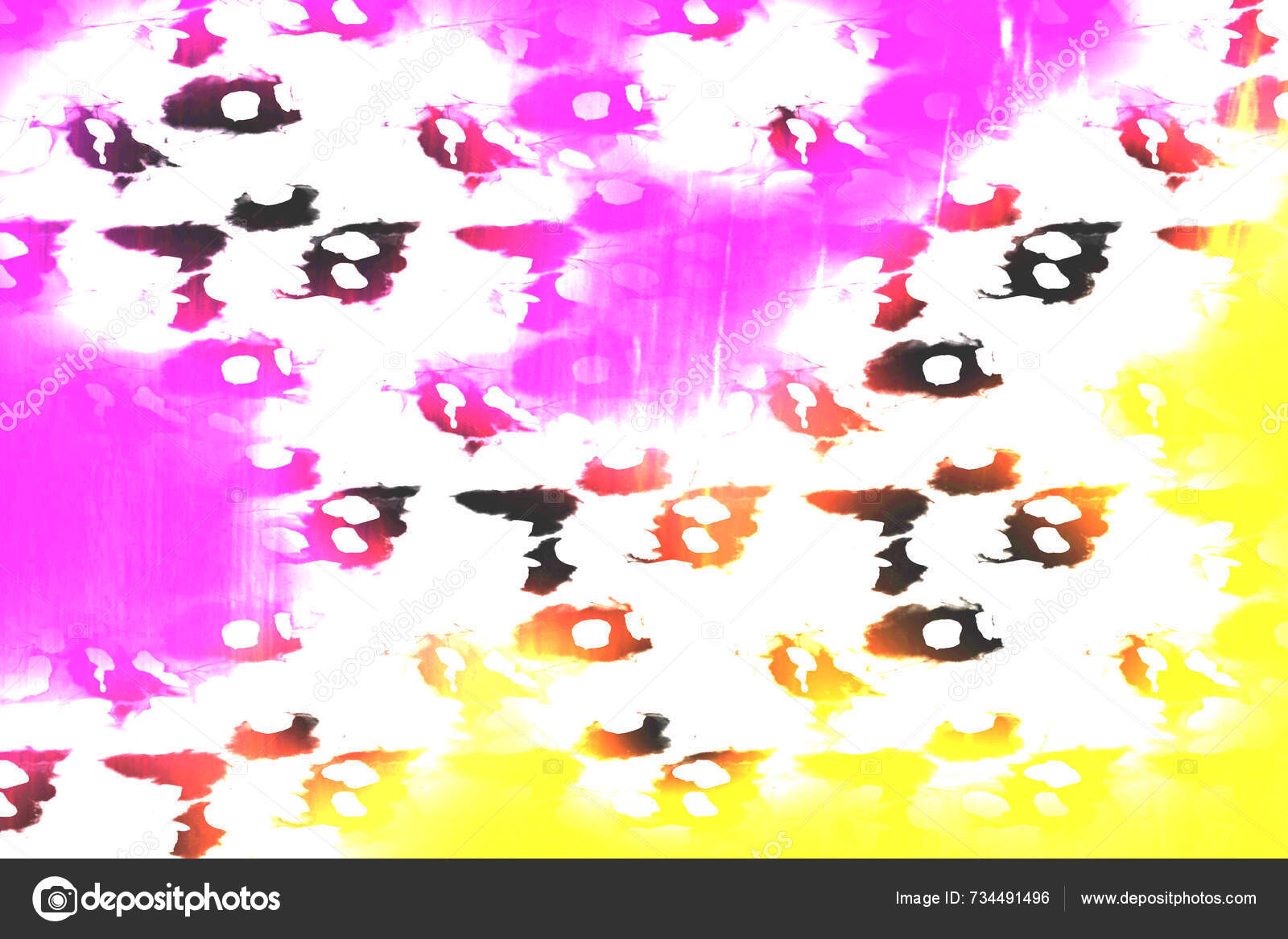 Digital Effects Fabric Print Pattern Colorful Pattern Fabric Prints ...