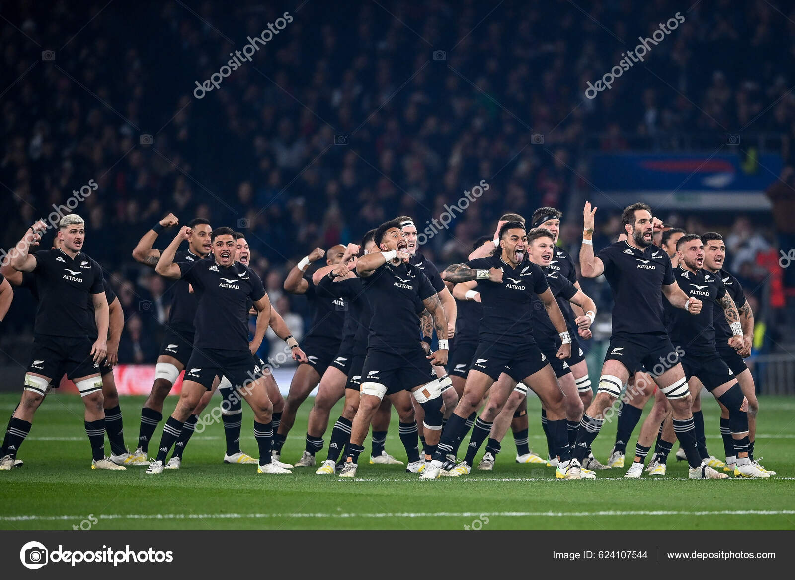 New Zealand Perform Haka Autumn Internationals Match England New ...