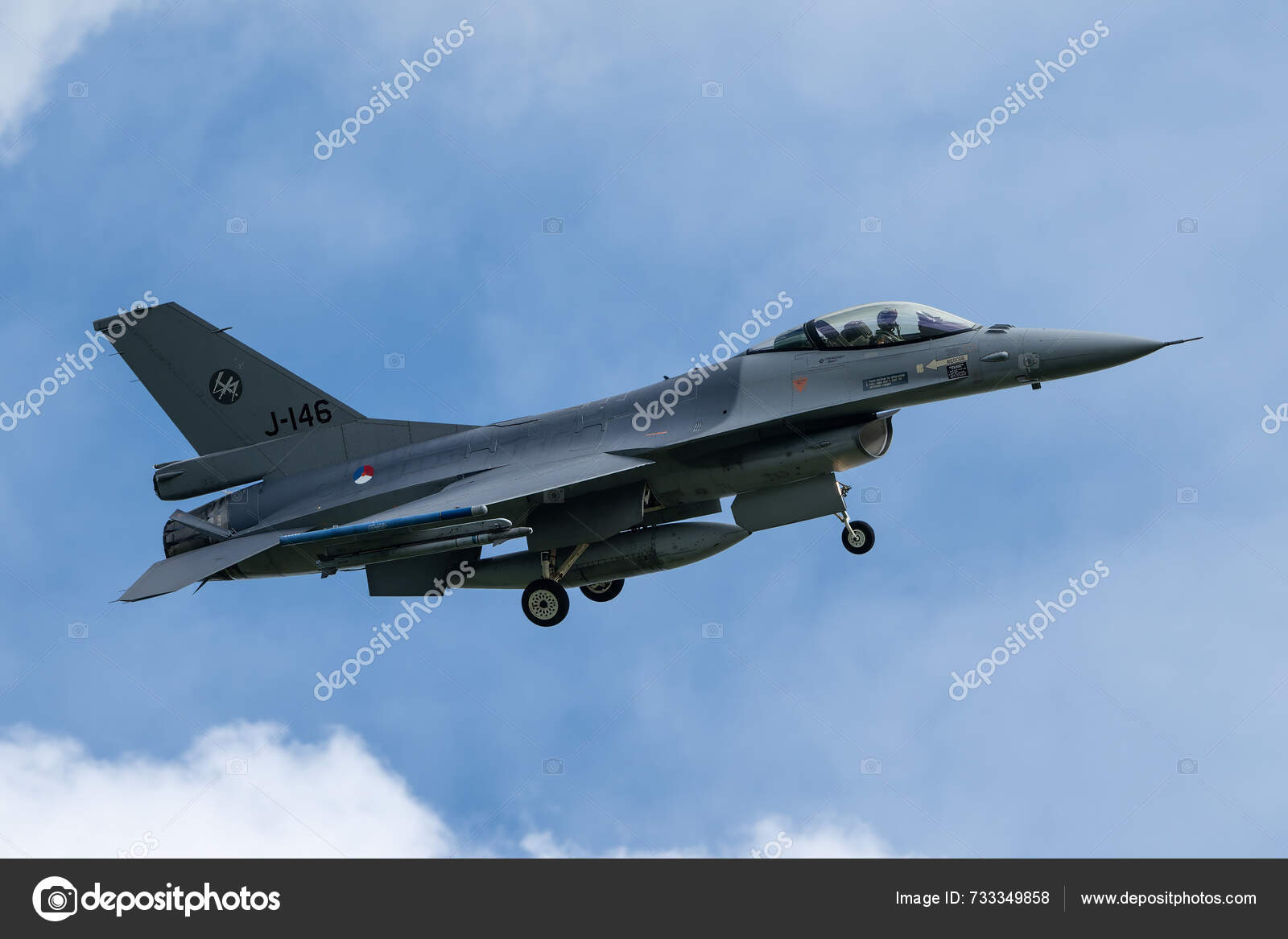 Lockheed Martin Fighting Falcon 312 Squadron Royal Netherlands Air ...