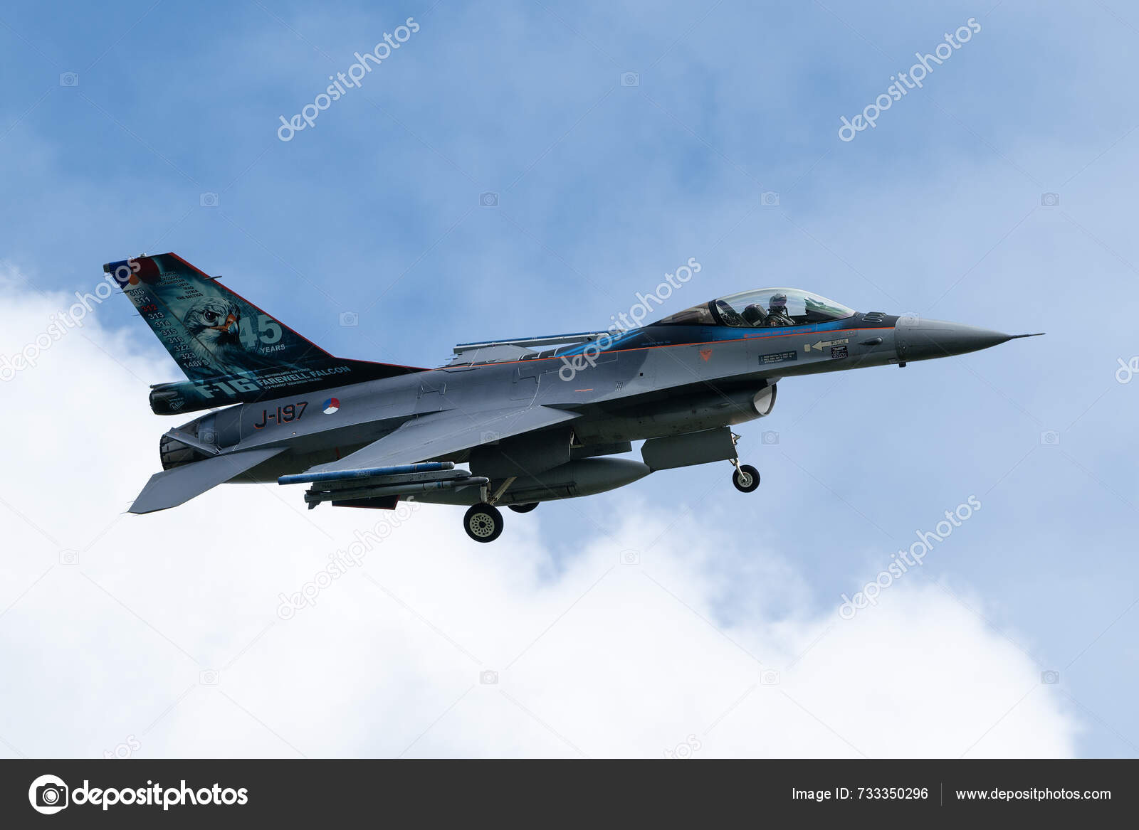 Lockheed Martin Fighting Falcon 312 Squadron Royal Netherlands Air ...