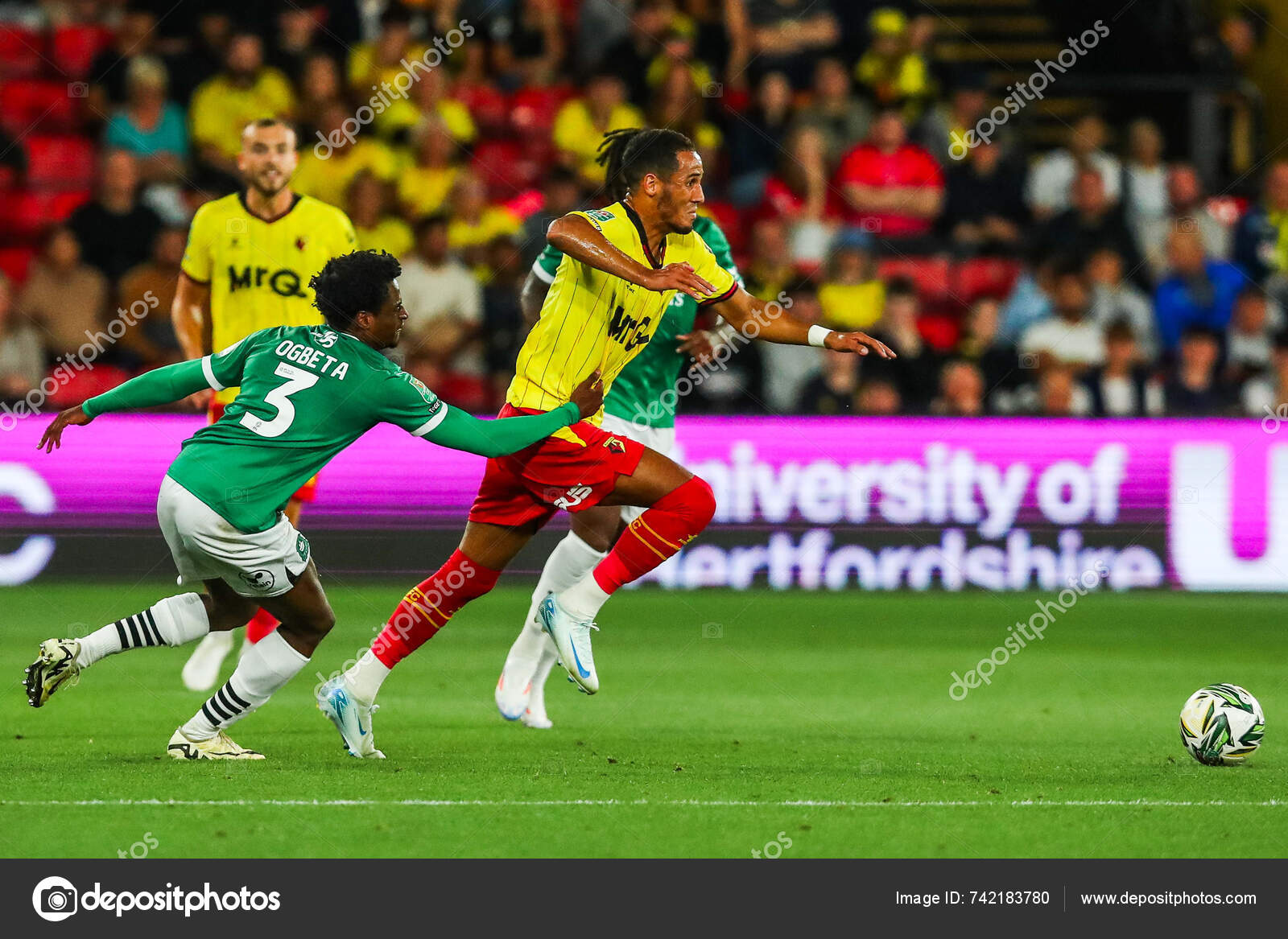 Tom Ince Watford Put Pressure Bynathanael Ogbeta Plymouth Argyle ...