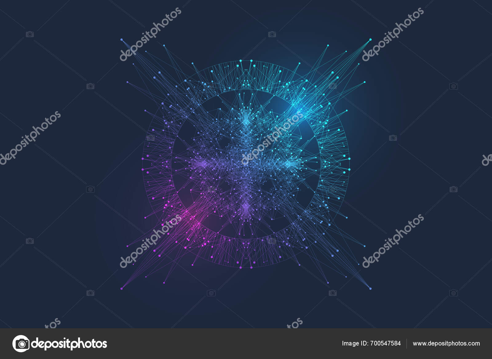 Generative Banner Concept Digital Style Generative Ideas Design Element ...