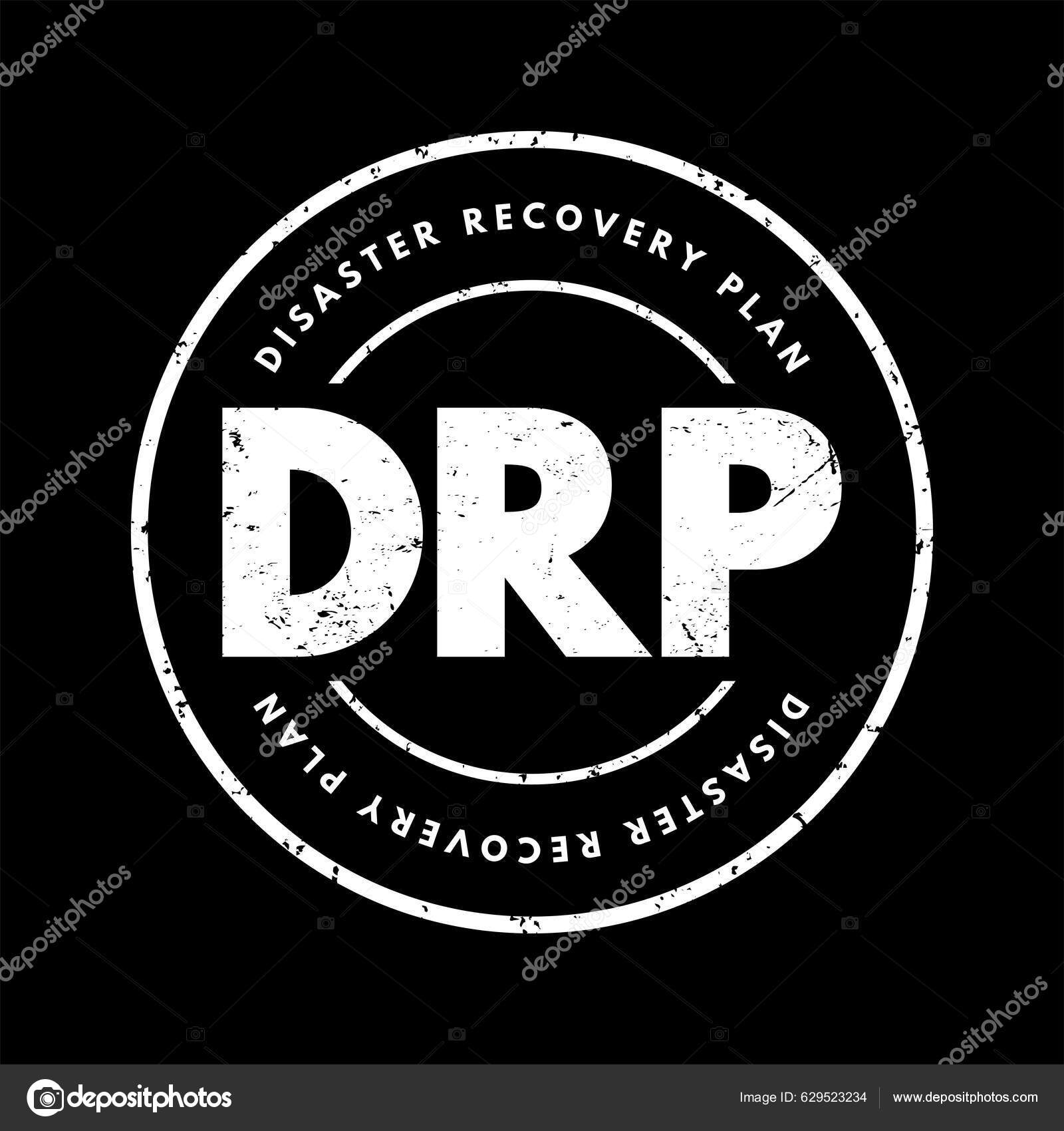 Drp Disaster Recovery Plan Document Created Organization Contains ...