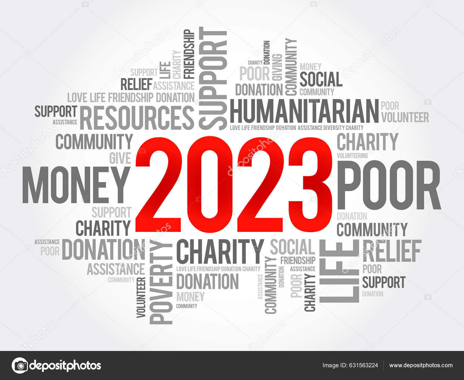 2023 Social Word Cloud Collage Concept Background Stock Vector Image by ...