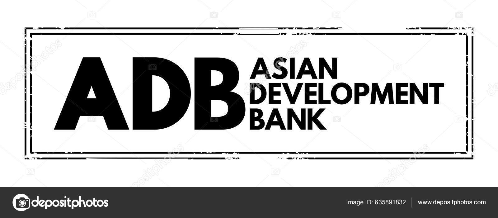 Adb Asian Development Bank Acronym Business Concept Background Stock Vector by ©dizanna 635891832