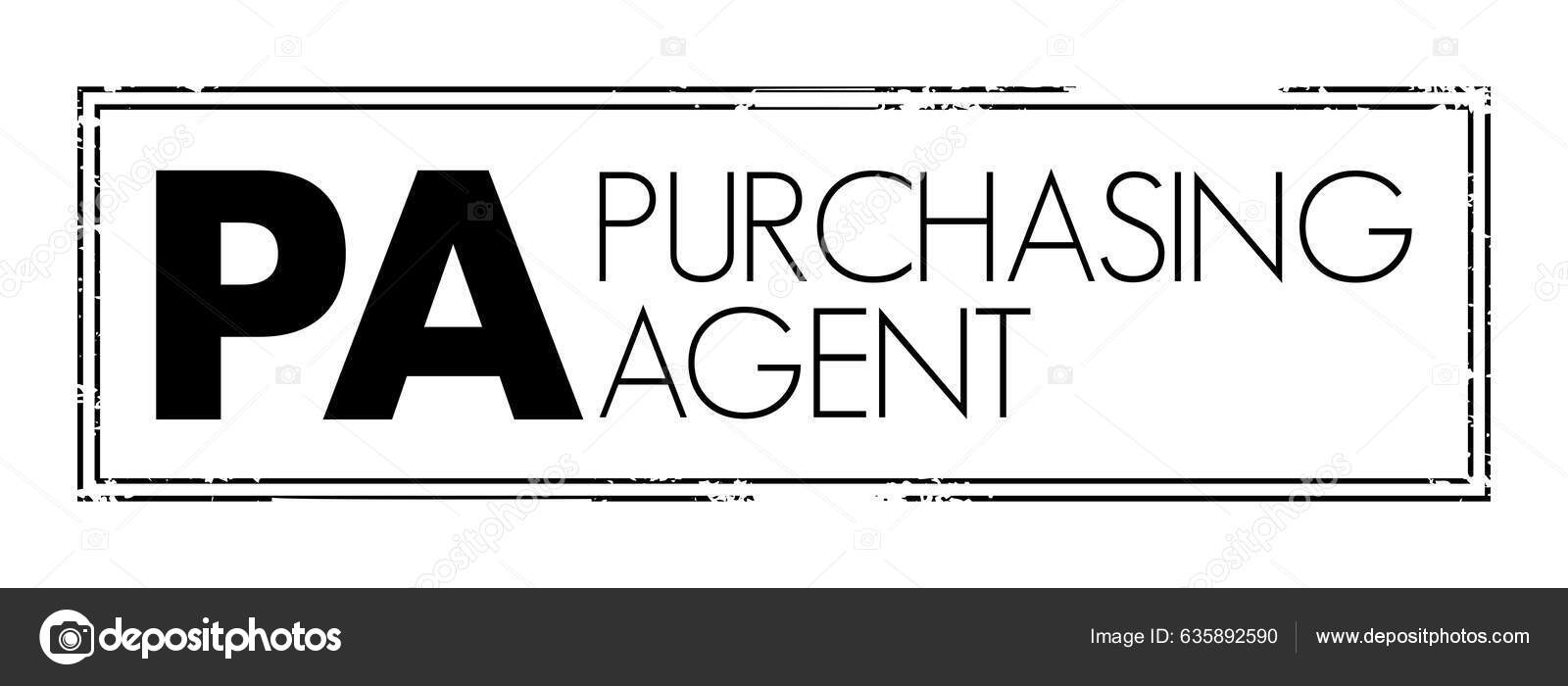 Purchasing Agent Clipart