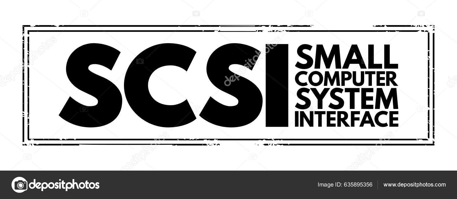 Scsi Small Computer System Interface Set Standards Physically ...