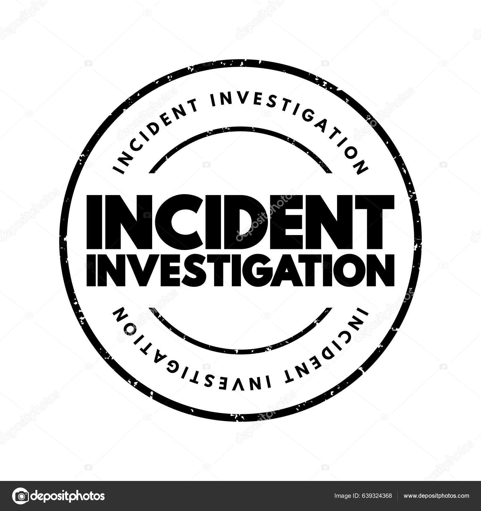 Incident Investigation Process Reporting Tracking Investigating ...