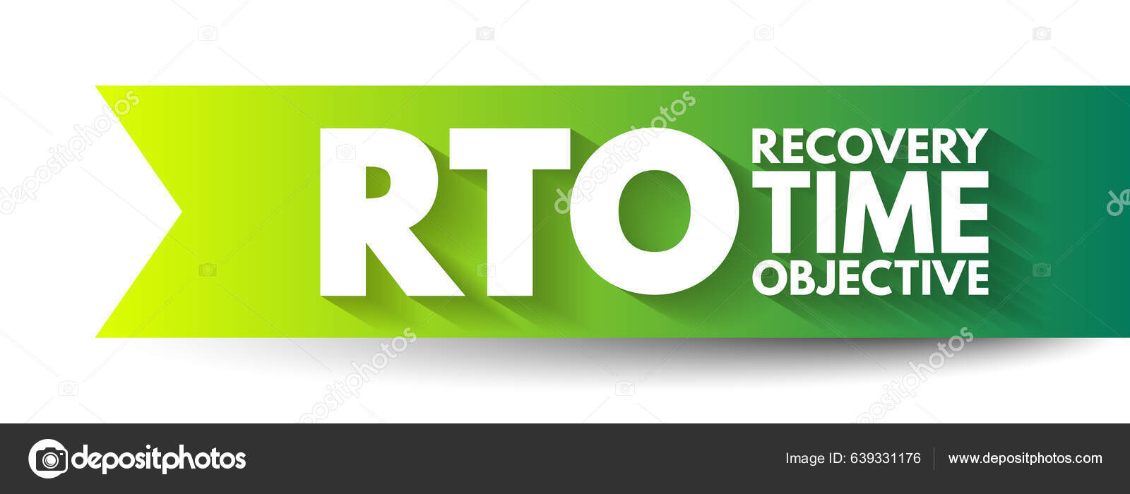 Rto Recovery Time Objective Amount Real Time Has Restore Its Stock ...
