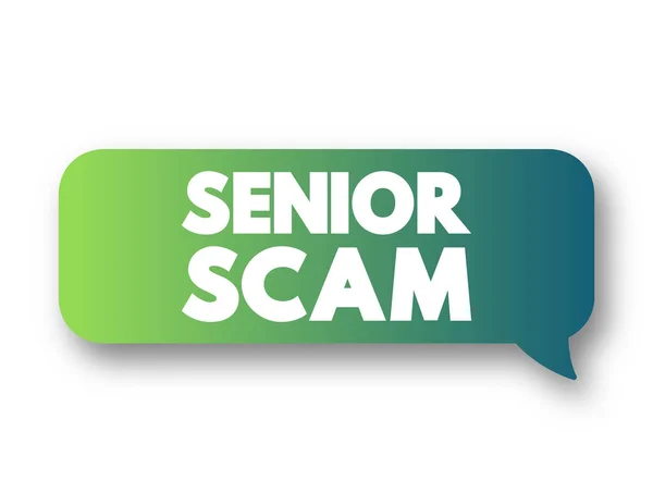 Senior scam Vector Art Stock Images | Depositphotos