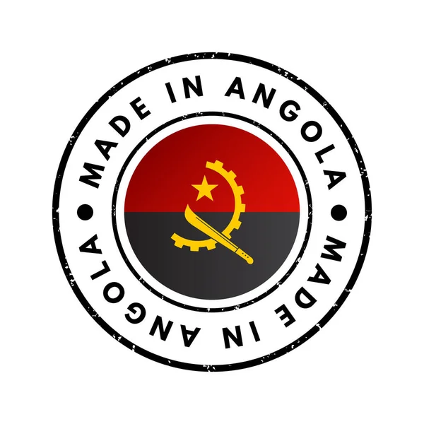 Feito em logotipo de angola Imagens de Stock de Arte Vetorial ...